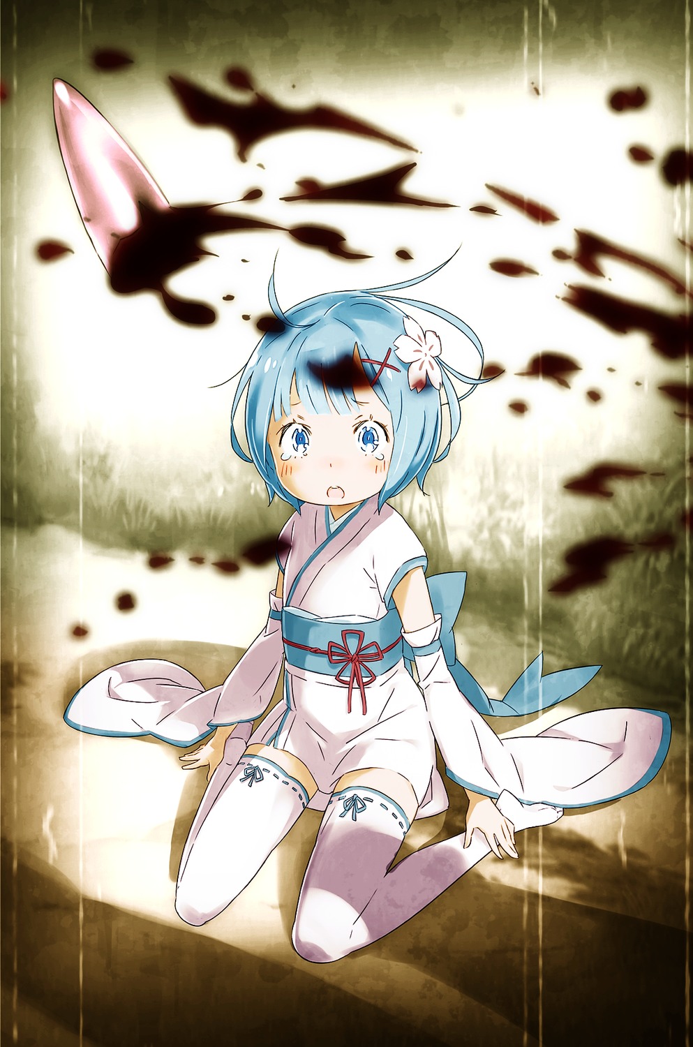ootsuka shinichirou re zero kara hajimeru isekai seikatsu rem (re zero) blood japanese clothes ...
